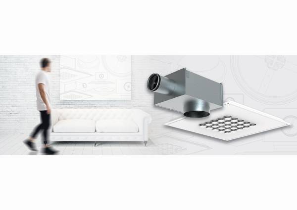 Nieuw: CAP-F rooster met THOR-F plenumbox van Systemair | Nieuws | NBD Nederlandse Bouwdocumentatie